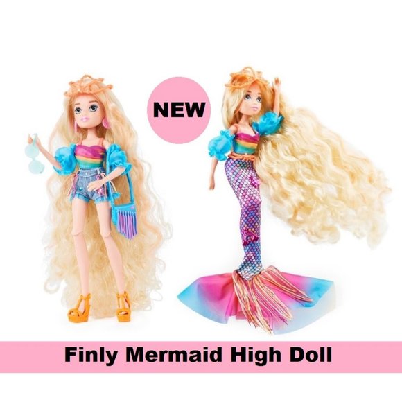Finly | Toys | New 5 Mermaid High Finly Fashion Doll Water Pool Doll ...